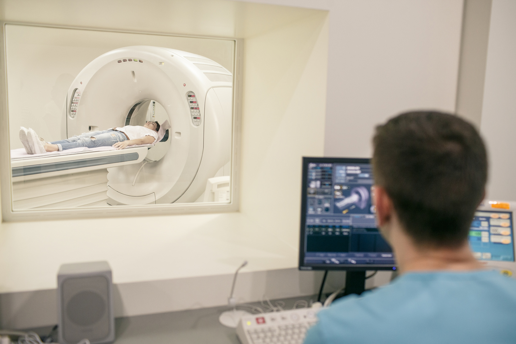 Scanner médical au centre d'imagerie médicale ZOLA, Brest